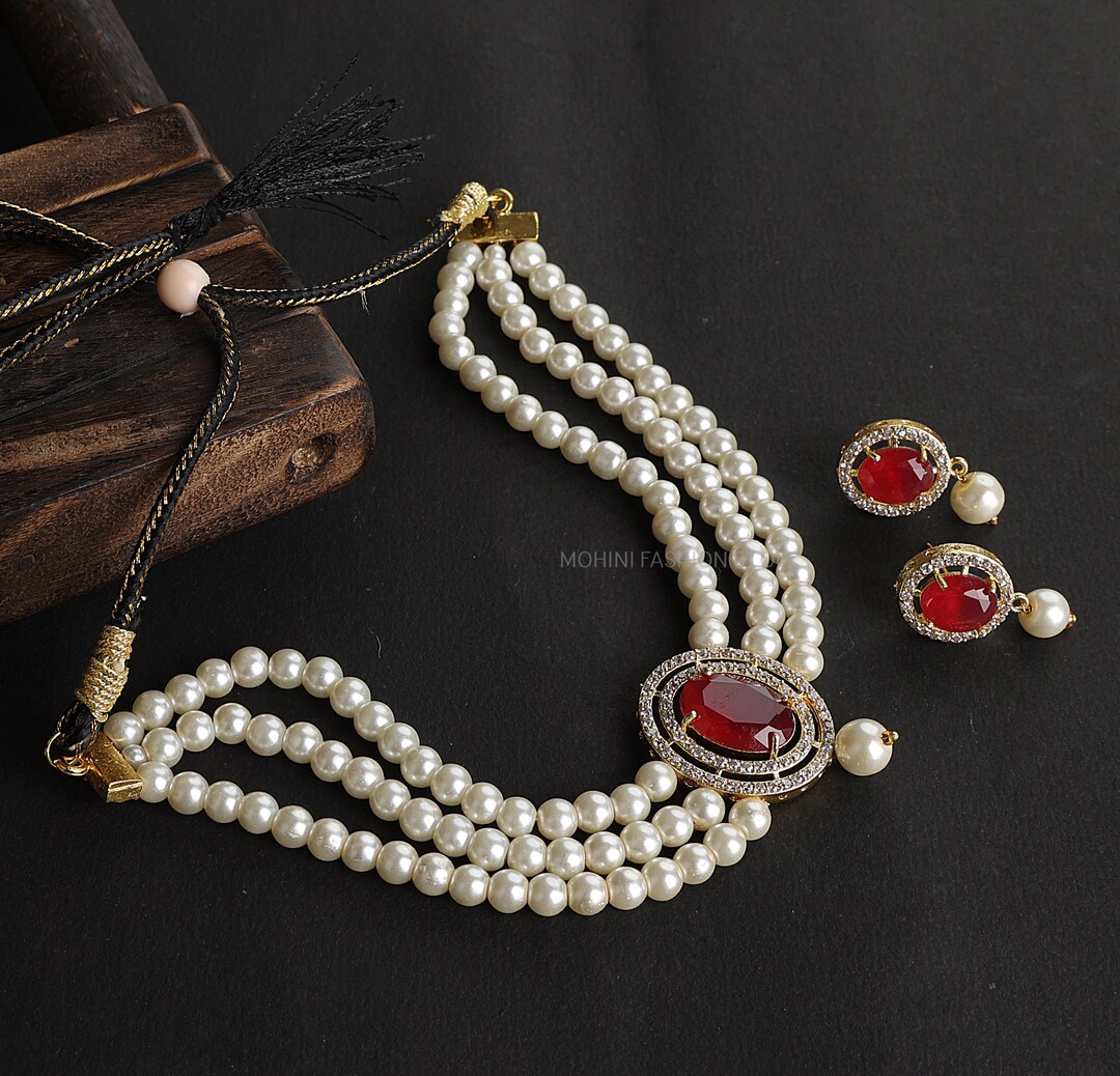 Indian Choker Necklace,indianjewelry,weddingjewelry,indian Necklace ...