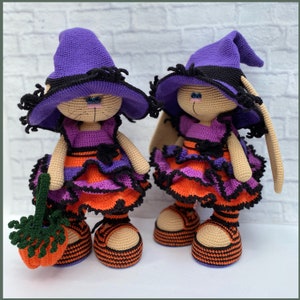 Amigurumi Halloween Costume. Crochet Pattern OUTFIT for Bunny Doll ...