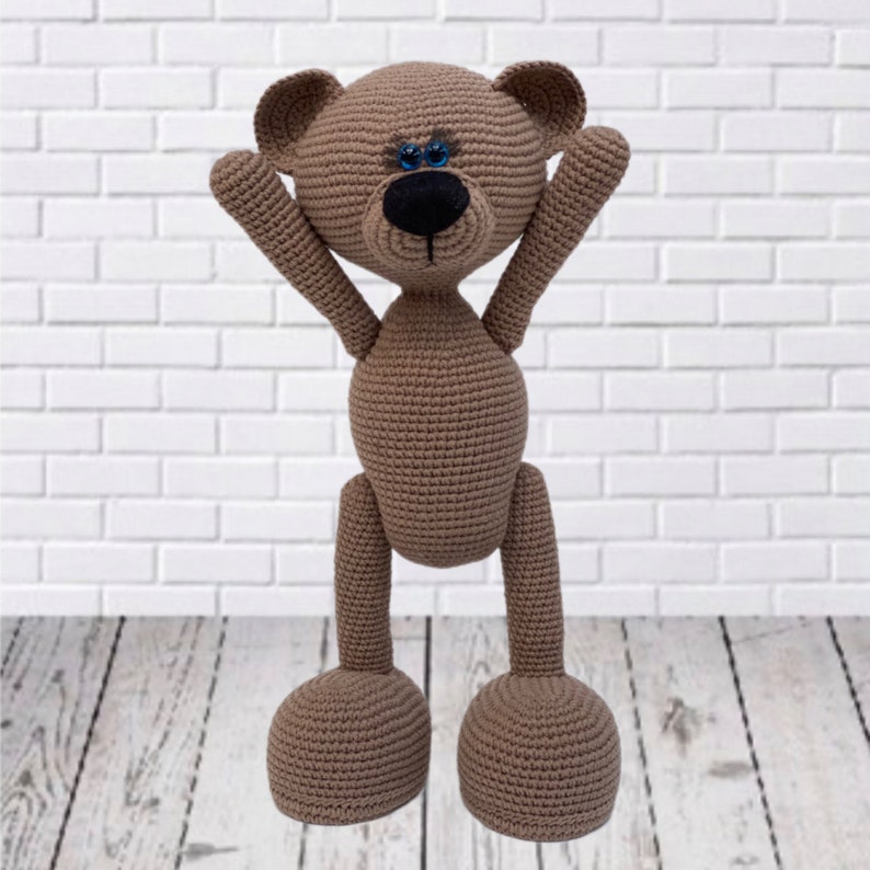 CROCHET PATTERN Bear. Amigurumi Body Doll. PDF - Etsy