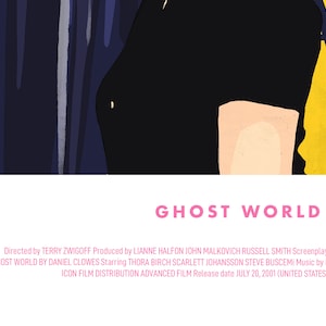 Ghost World Movie Poster Print Illustration Original Artwork | Etsy