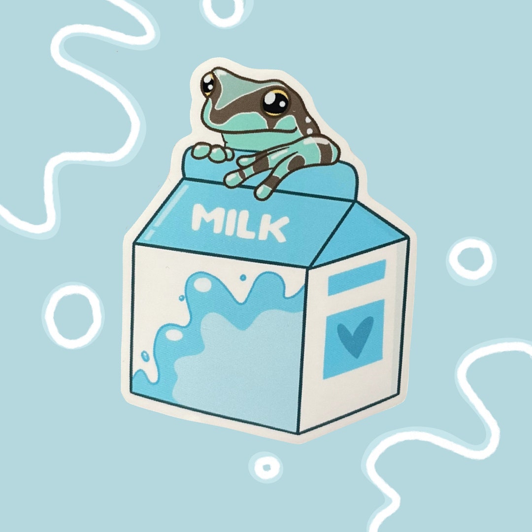 Amazon Milk Frog Sticker - Etsy