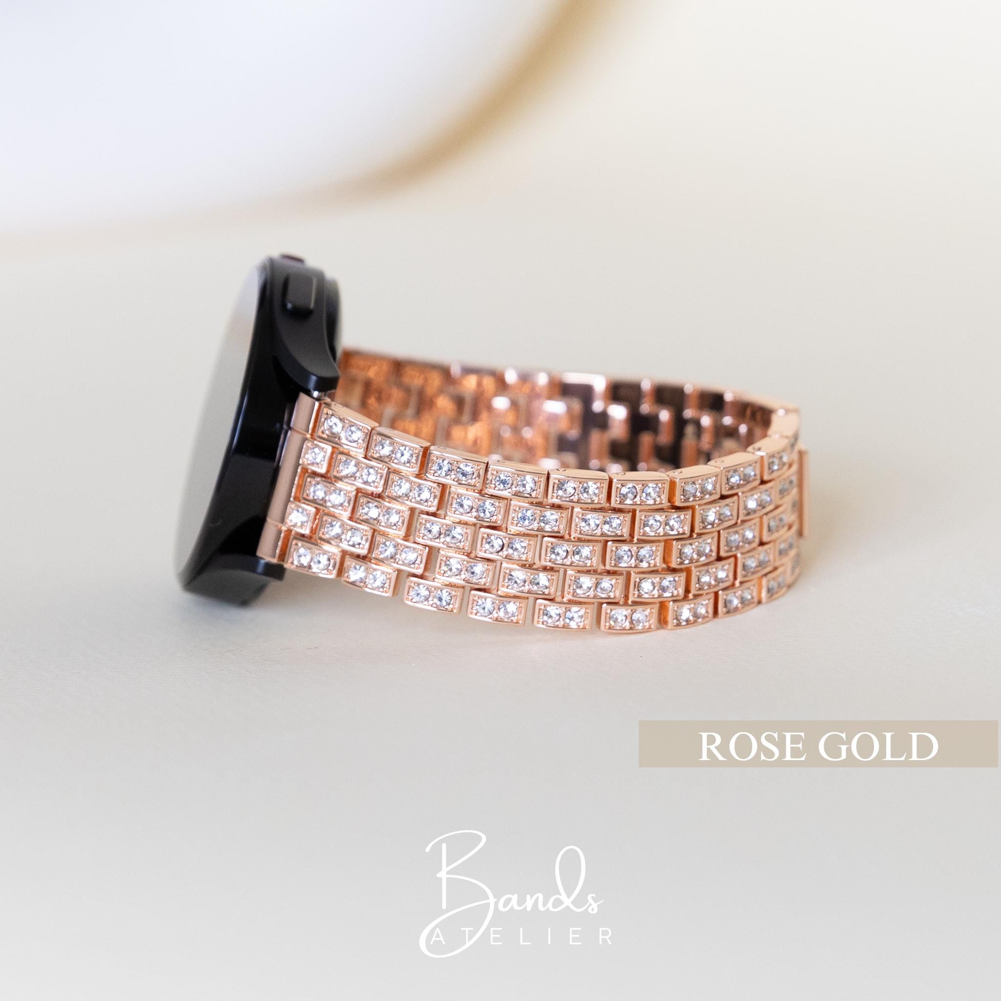 Diamond Samsung Watch Band 20mm 22mm, Crystal Bracelet Strap for Galaxy ...