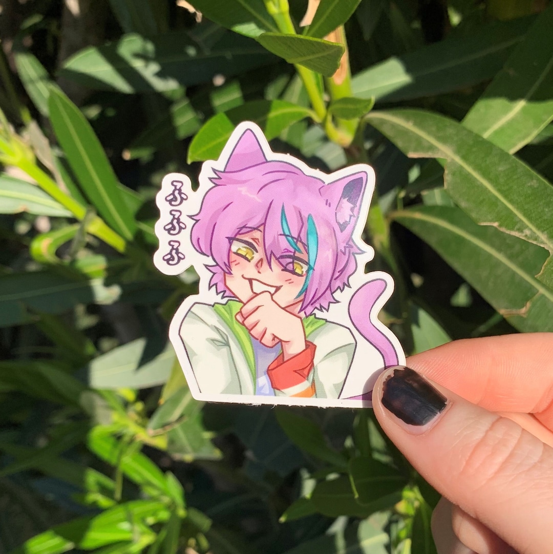 Rui Catboy Sticker | Project Sekai - Etsy