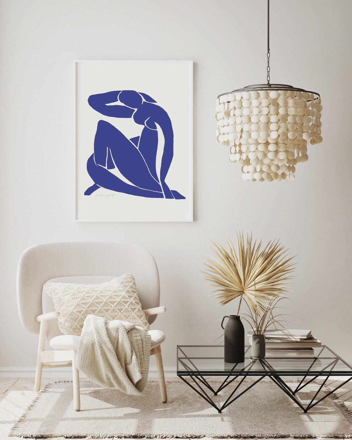 Matisse Blue Woman Digital Download [special Offer] - Etsy
