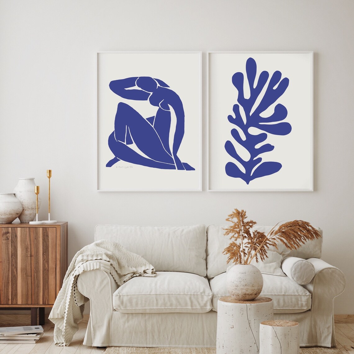Matisse Blue Woman Digital Download [special Offer] - Etsy