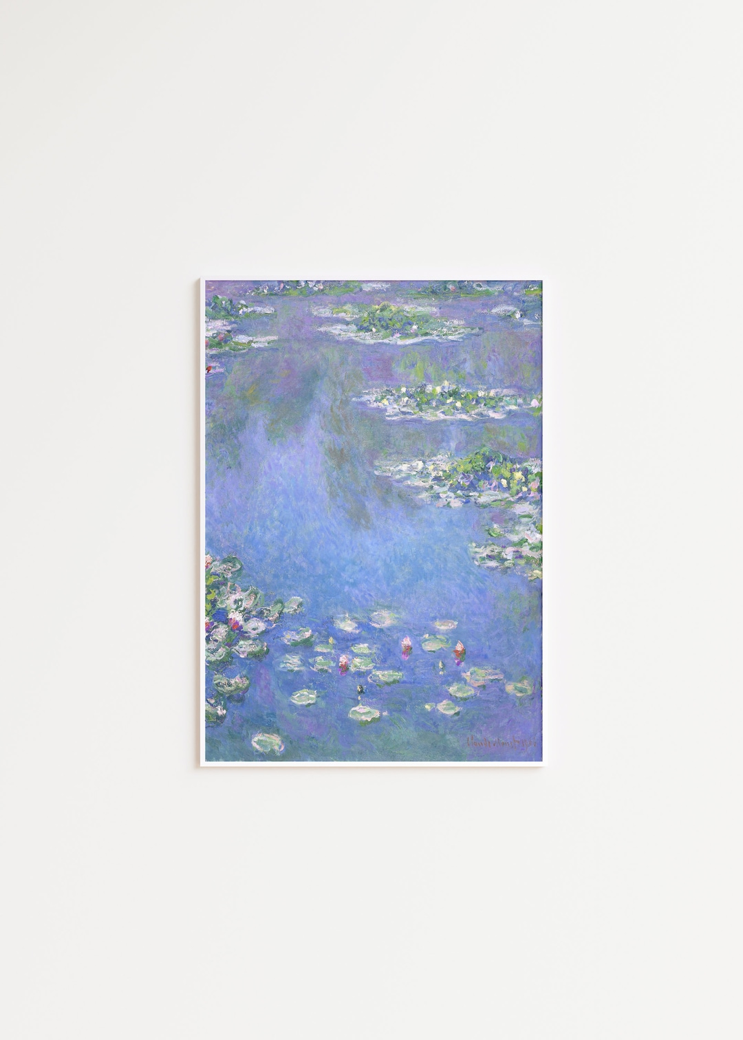 Claude Monet Water Lilies Download Art Print, Monet Poster, Monet ...