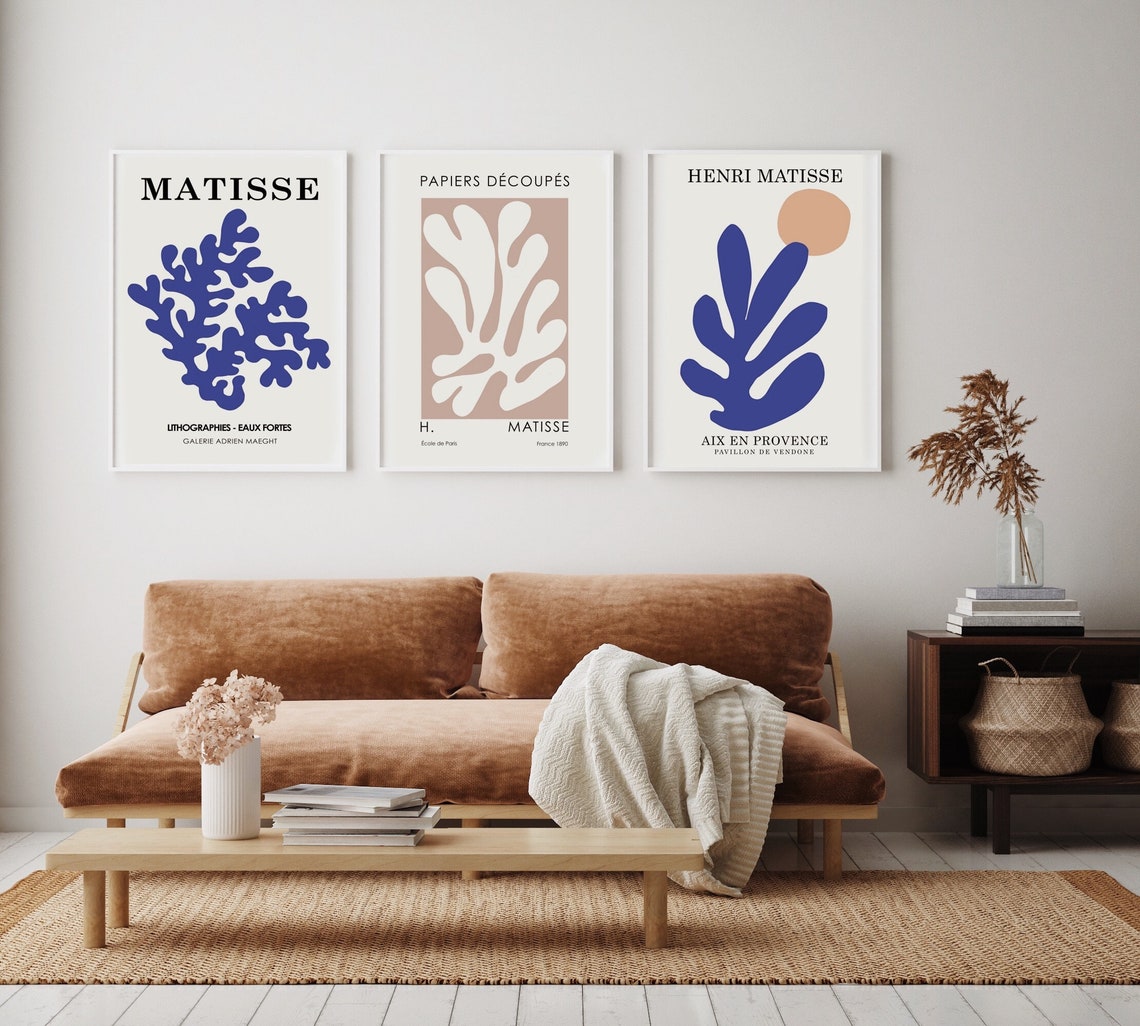 Matisse Paintings Wall Decor Henri Matisse Wall Art Matisse - Etsy UK