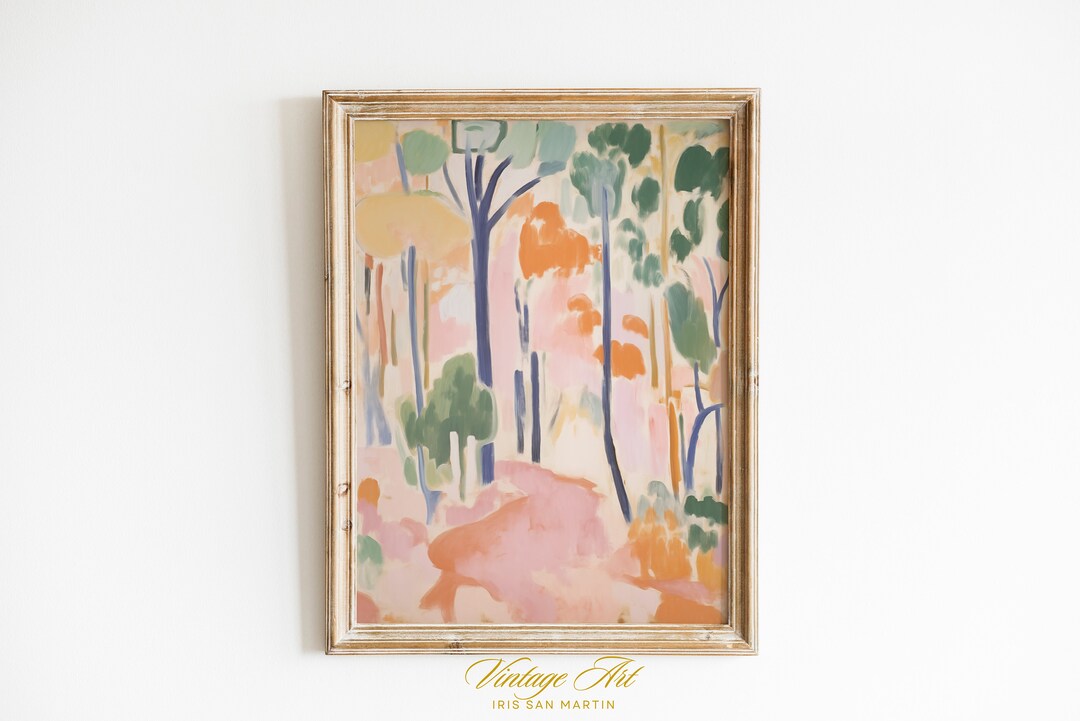 Matisse Inspired Art Print, Landscape Printable Wall Art, Country ...