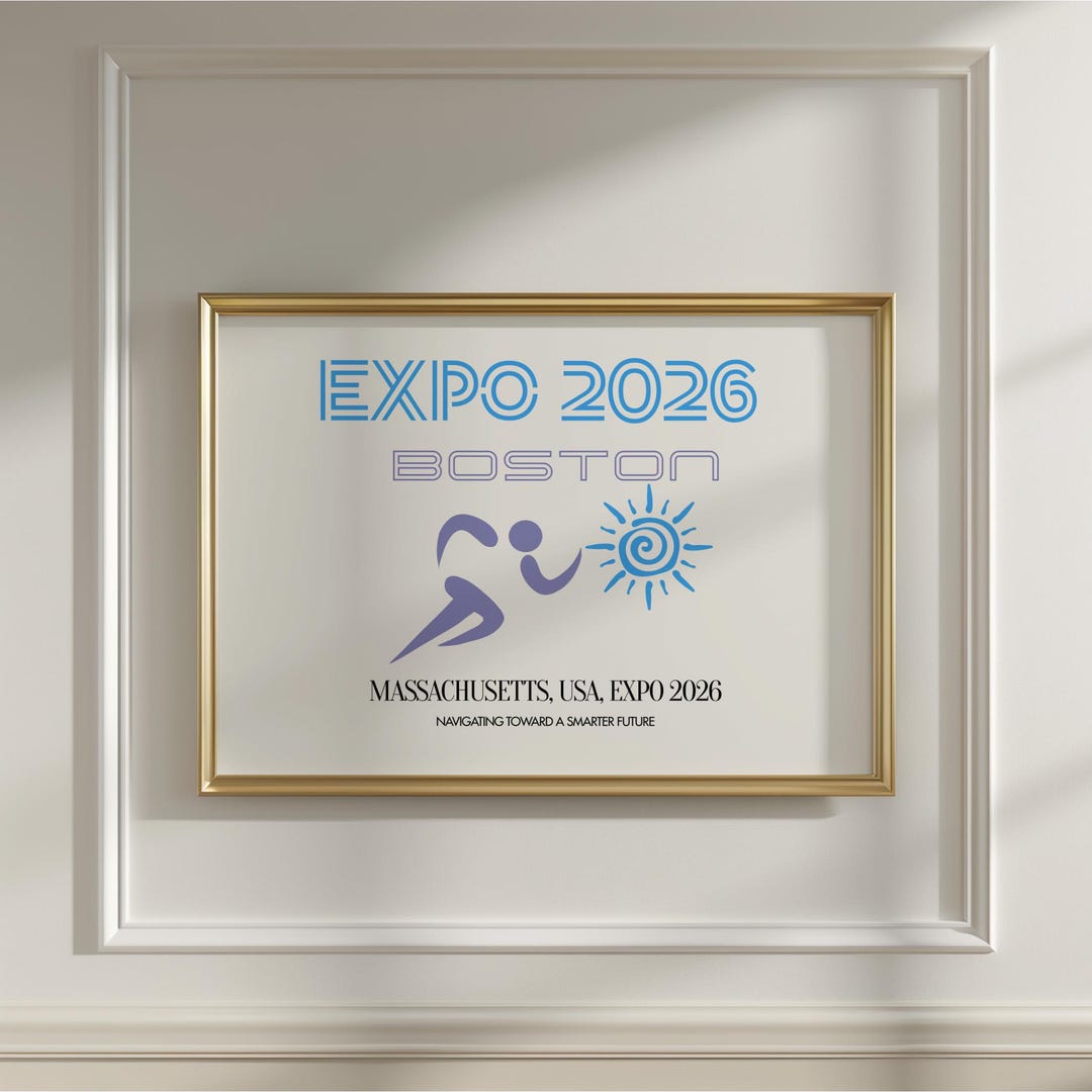 World Expo 2026 Boston Poster, Boston Travel Poster Wall Art ...