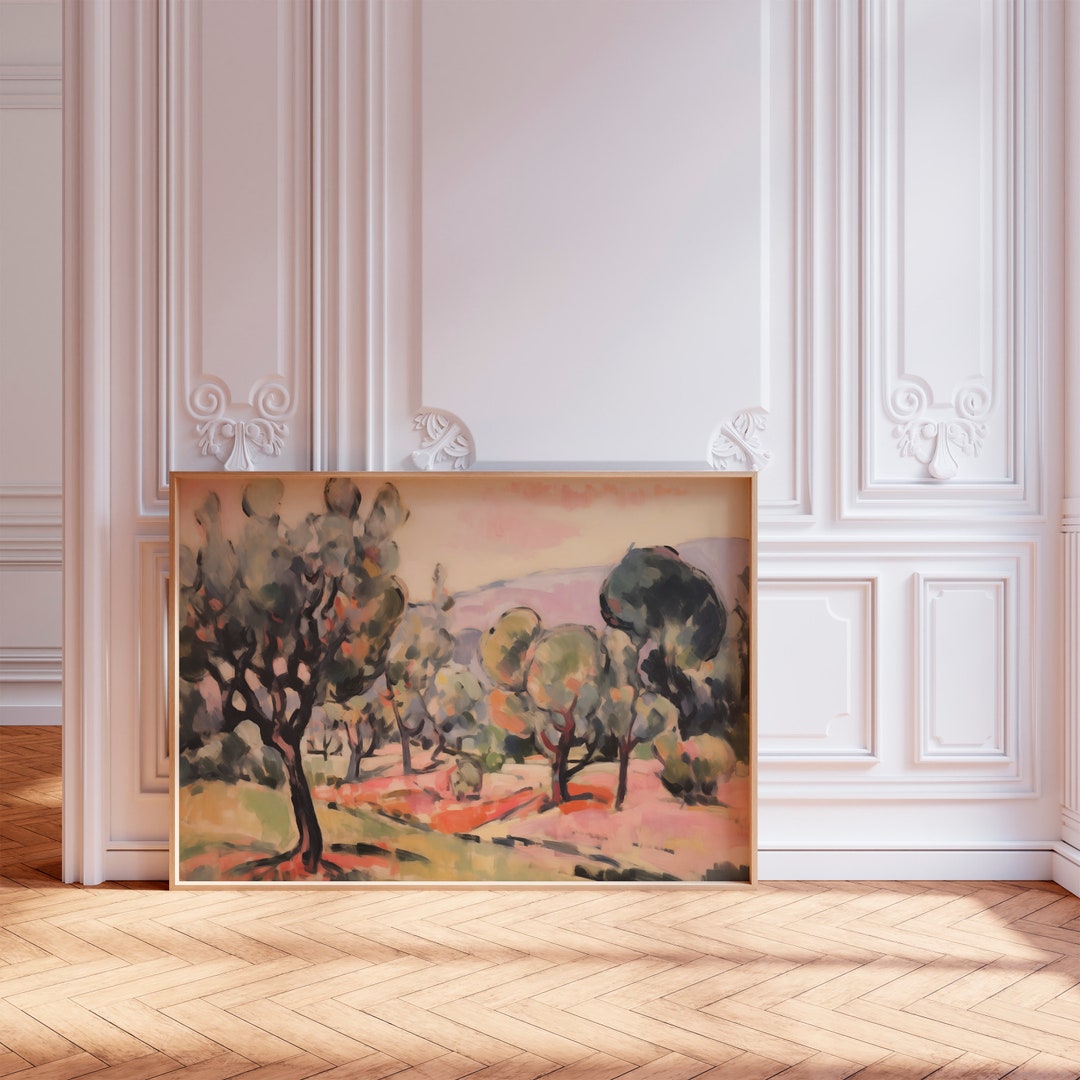 Henri Matisse Olive Trees at Collioure Inspired, Vintage Gallery Wall ...
