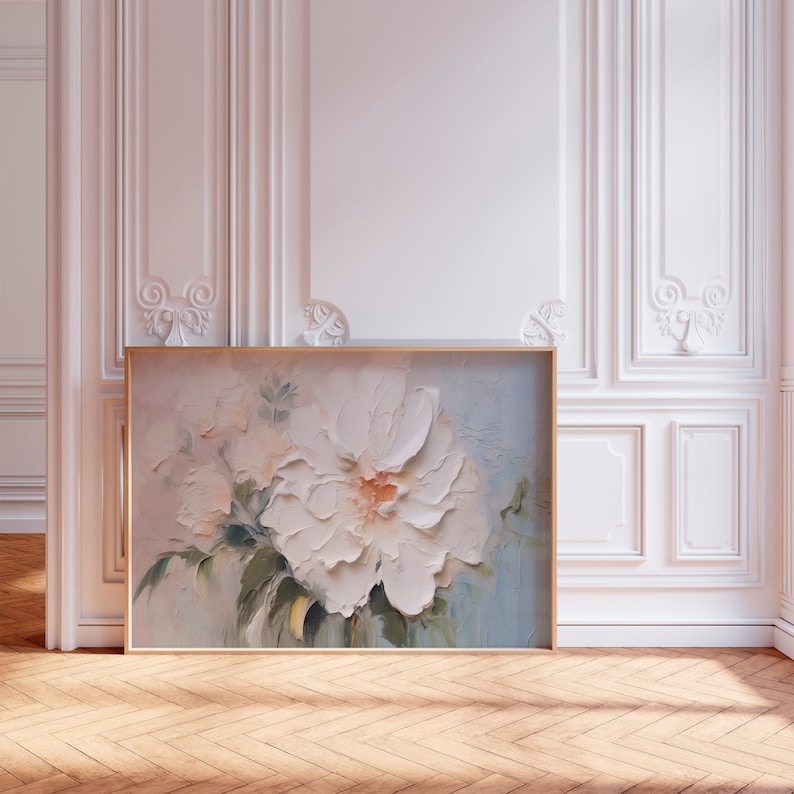 Modern Minimal Artwork Pastel Tones, Light Colors Art, Abstract Oil ...