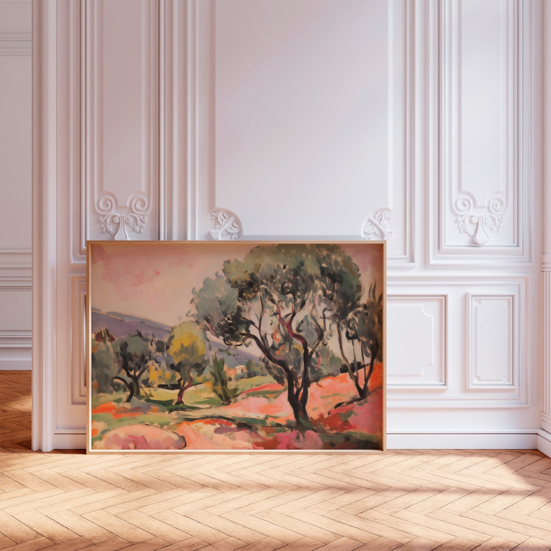 Henri Matisse Olive Trees at Collioure Inspired, Vintage Gallery Wall ...