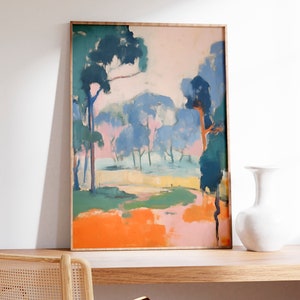 Matisse Inspired Art Print, Printable Wall Art, Country Farmhouse ...