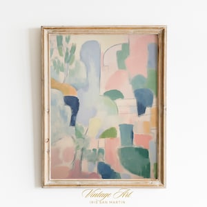 Matisse Inspired Art Print, Printable Wall Art, Country Farmhouse ...