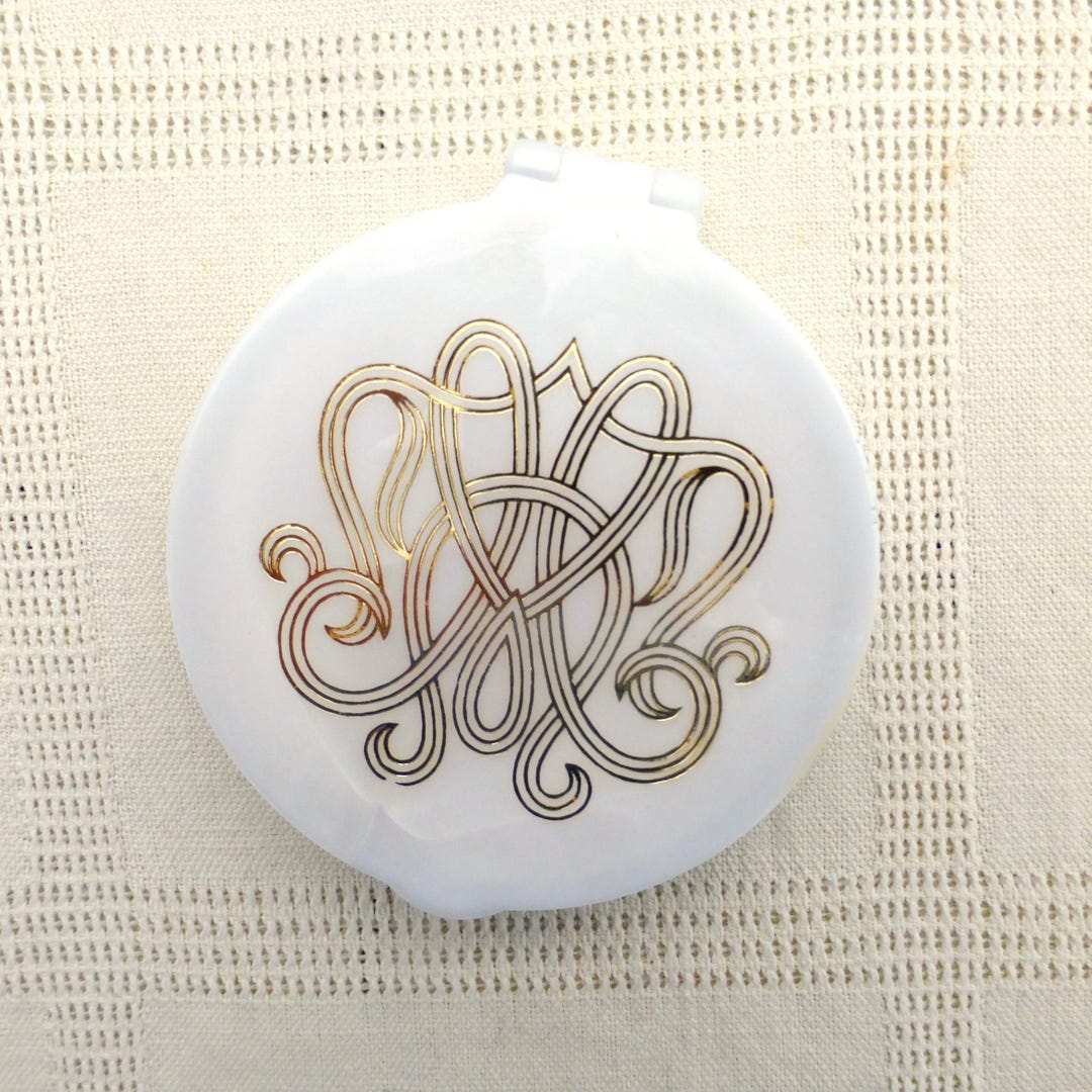 Estee Lauder Youth Dew Compact | Honey Glow Powder Compact | - Etsy