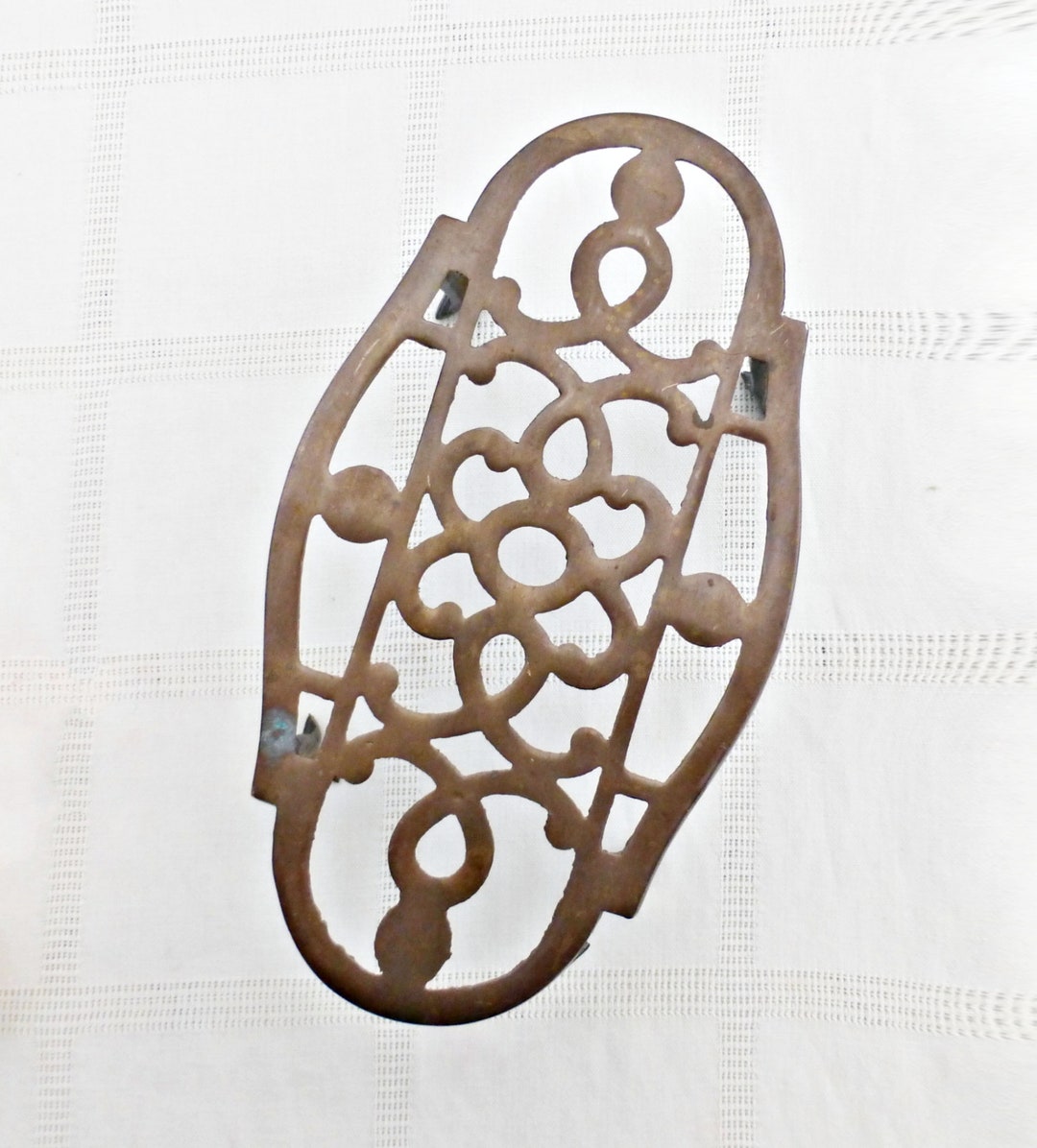 Brass Trivet Vintage Brass Trivet Metal Trivet Pot Stand Antique Brass ...