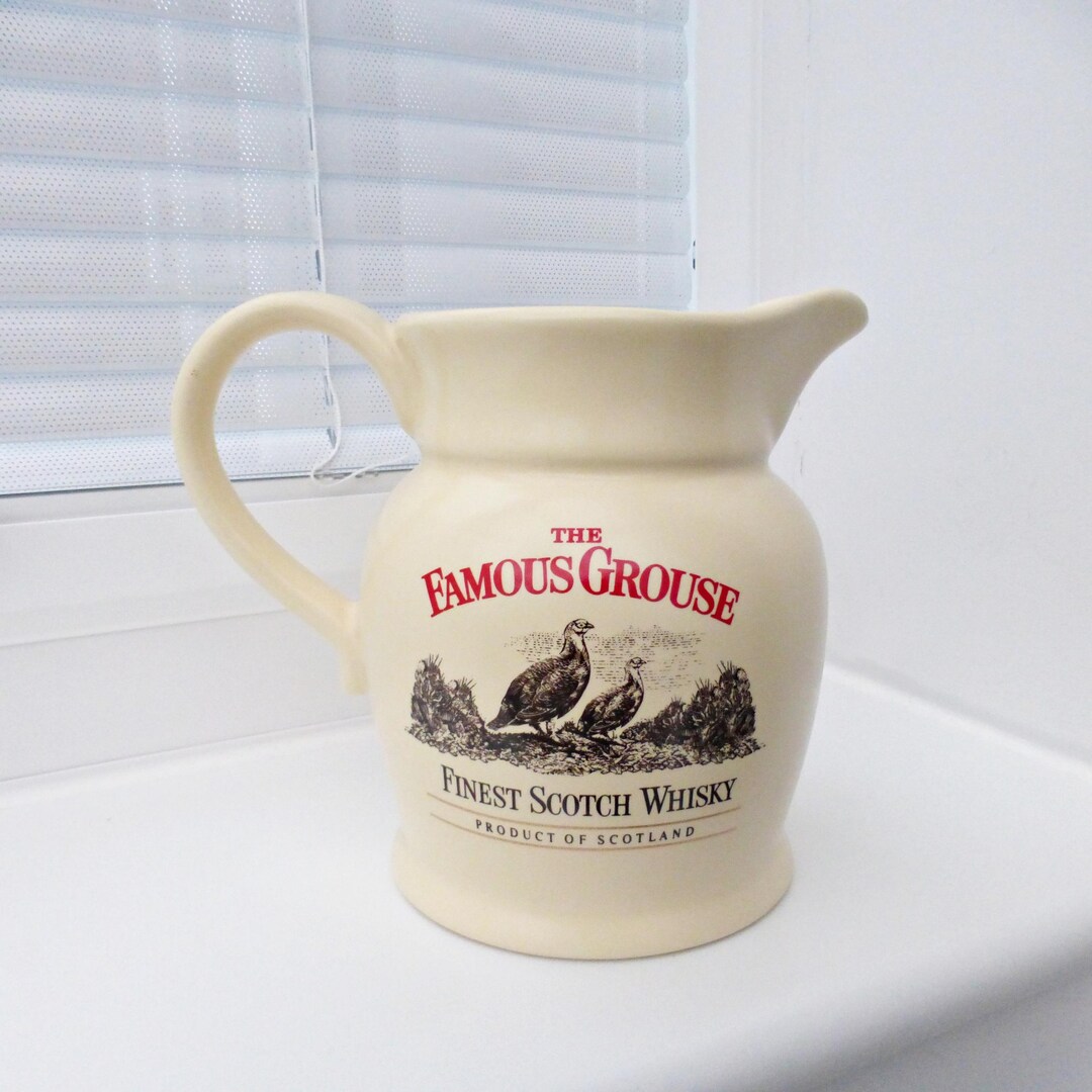 The Famous Grouse Whisky Jug | Scotch Whisky Water Jug | Ceramic ...