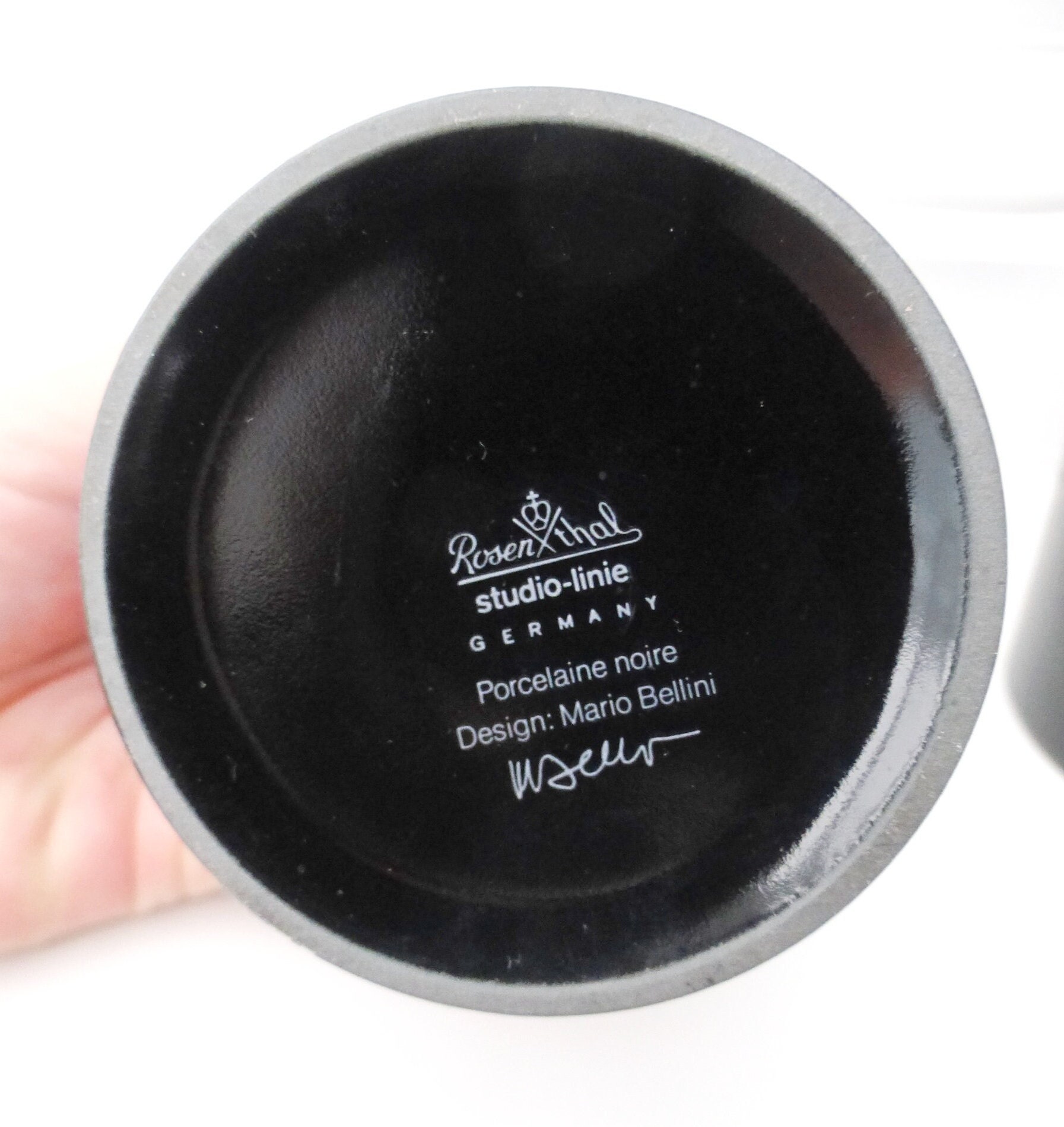 Vintage Black Coffee Set Mario Bellini Coffee Set - Etsy