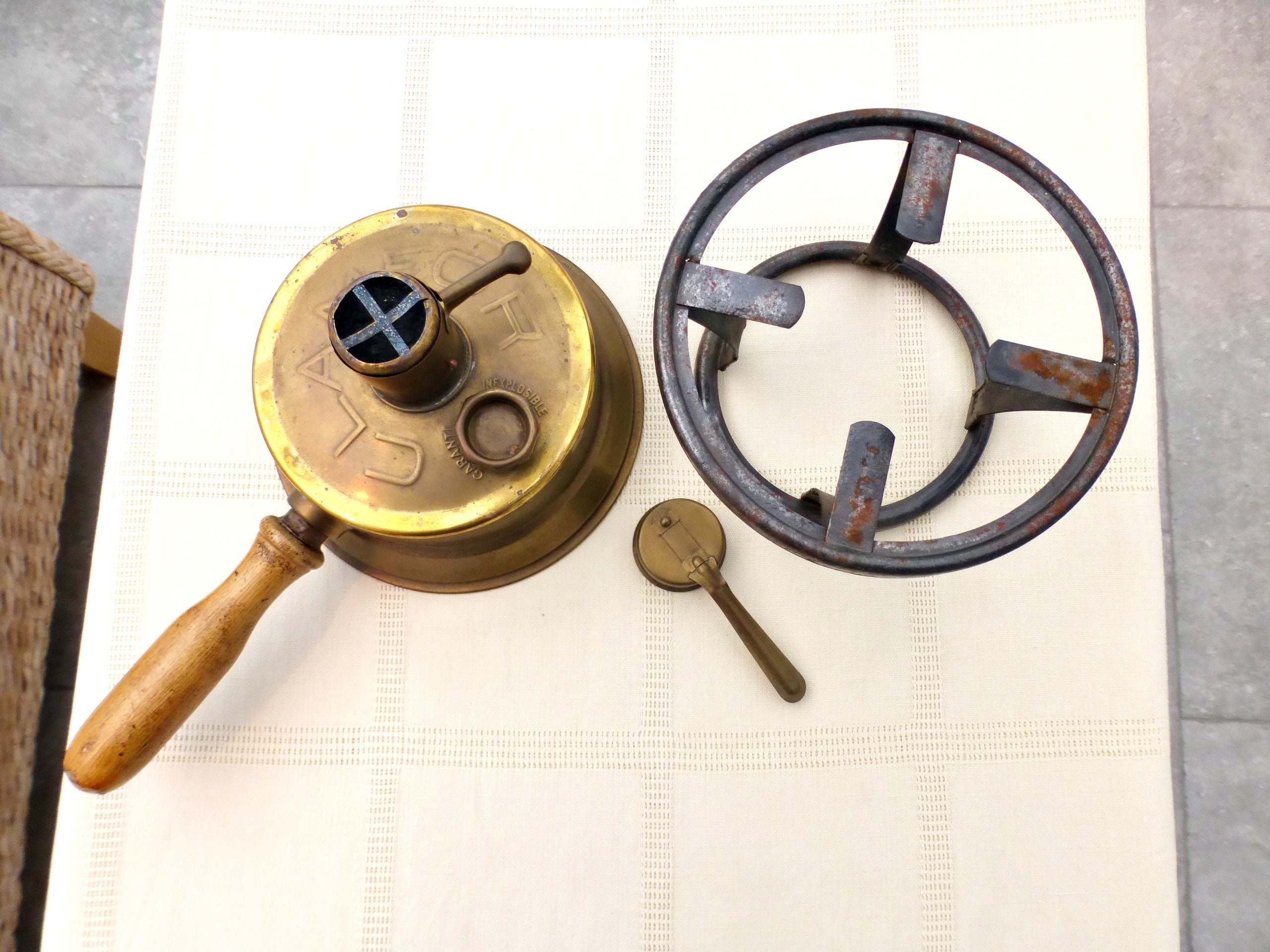 Vintage French Alcohol Burner Antique Spirit Stove CLAMFOR - Etsy