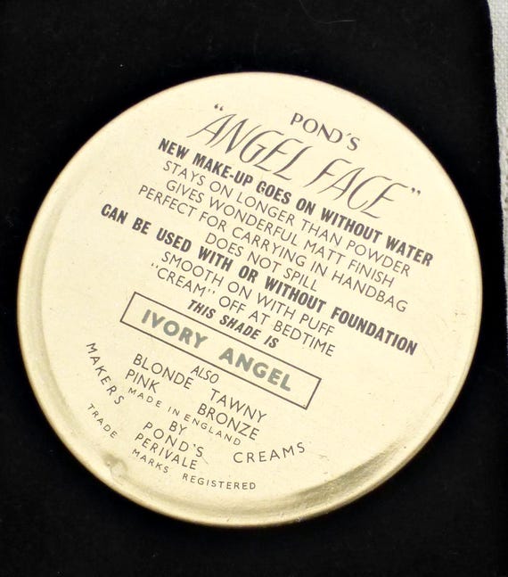 Vintage PONDS Powder Compact | Angel Face Powder Tin … - Gem