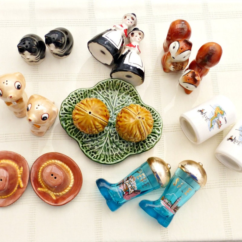 Novelty Salt Pepper - Etsy