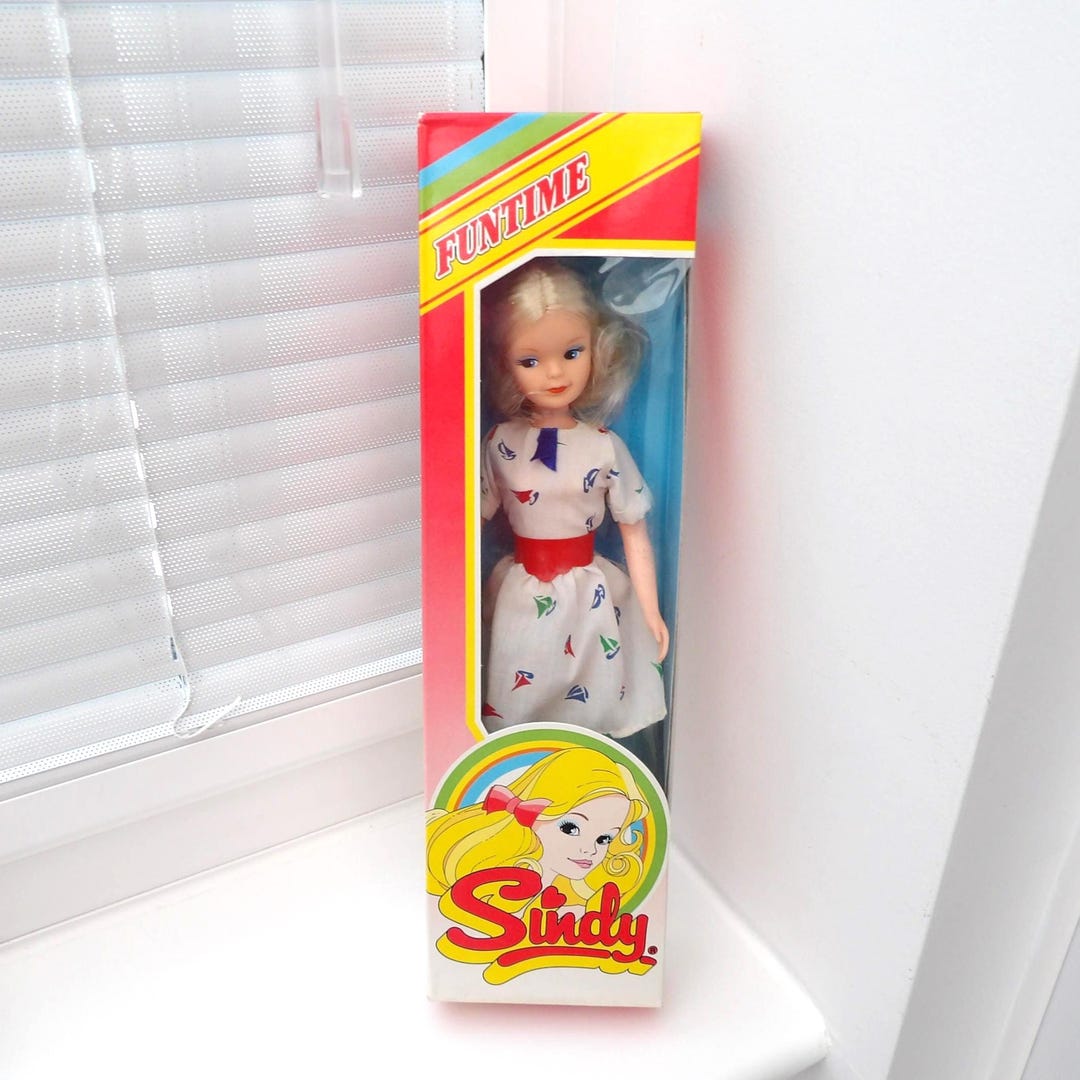 Vintage 1980s Funtime Sindy - Yacht Dress BNIB Pedigree Smirky Sindy ...
