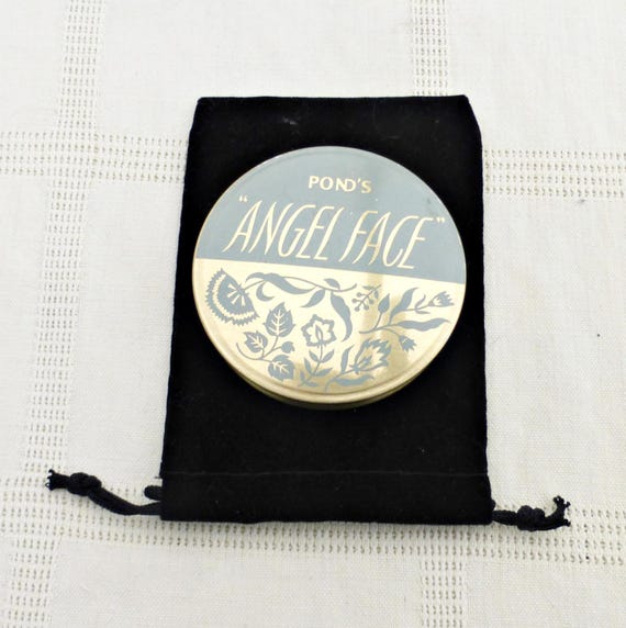 Vintage PONDS Powder Compact | Angel Face Powder Tin … - Gem