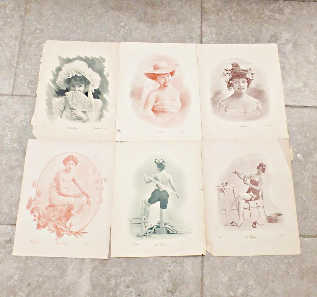 French Ladies and Bathing Beauties | Paris Fashion Illustrations ...