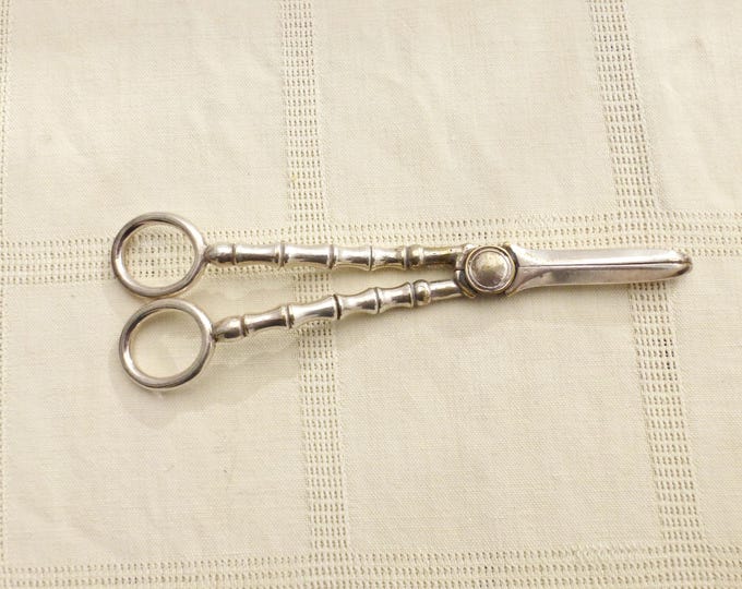Antique Grape Scissors | Grape Shears | Silver Tone Grape Cutters ...