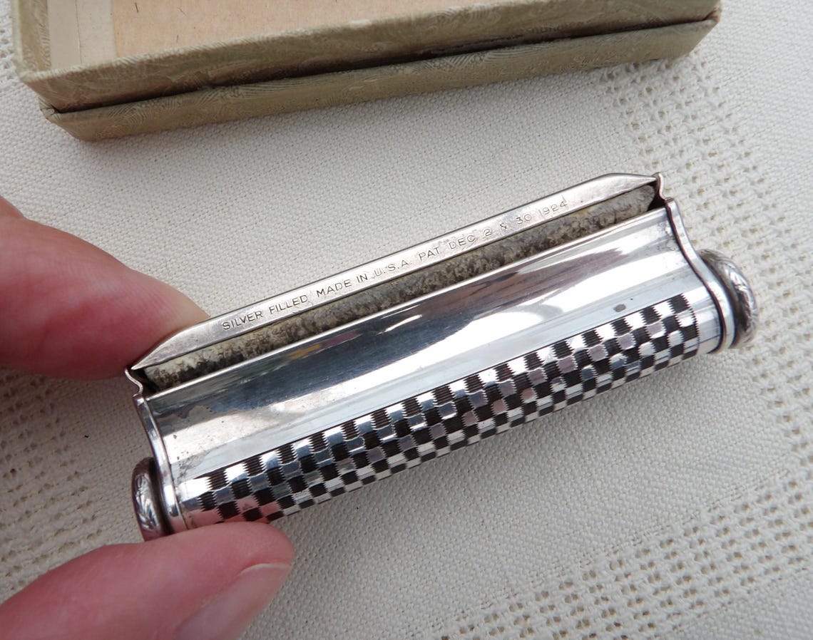 1920s Art Deco Manicure Set: Vintage Eversmart Travel Vanity - Etsy