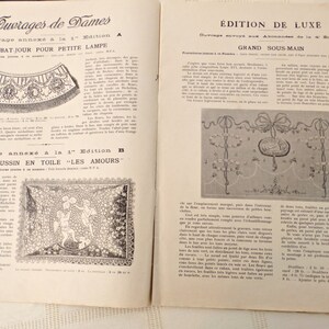 Antique French Magazine for Women | French Ephemera | Journal De ...
