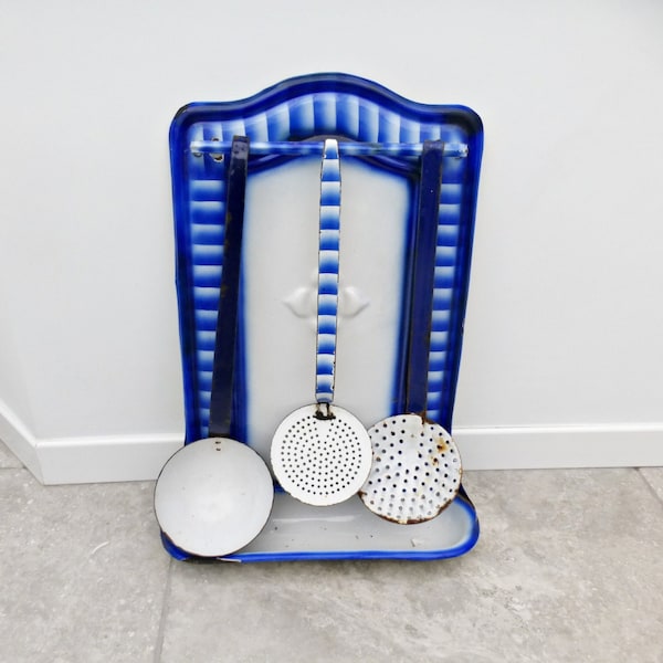 Antique Enamelware - Etsy