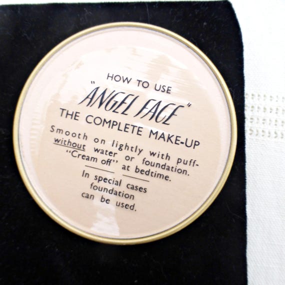 Vintage PONDS Powder Compact | Angel Face Powder Tin … - Gem