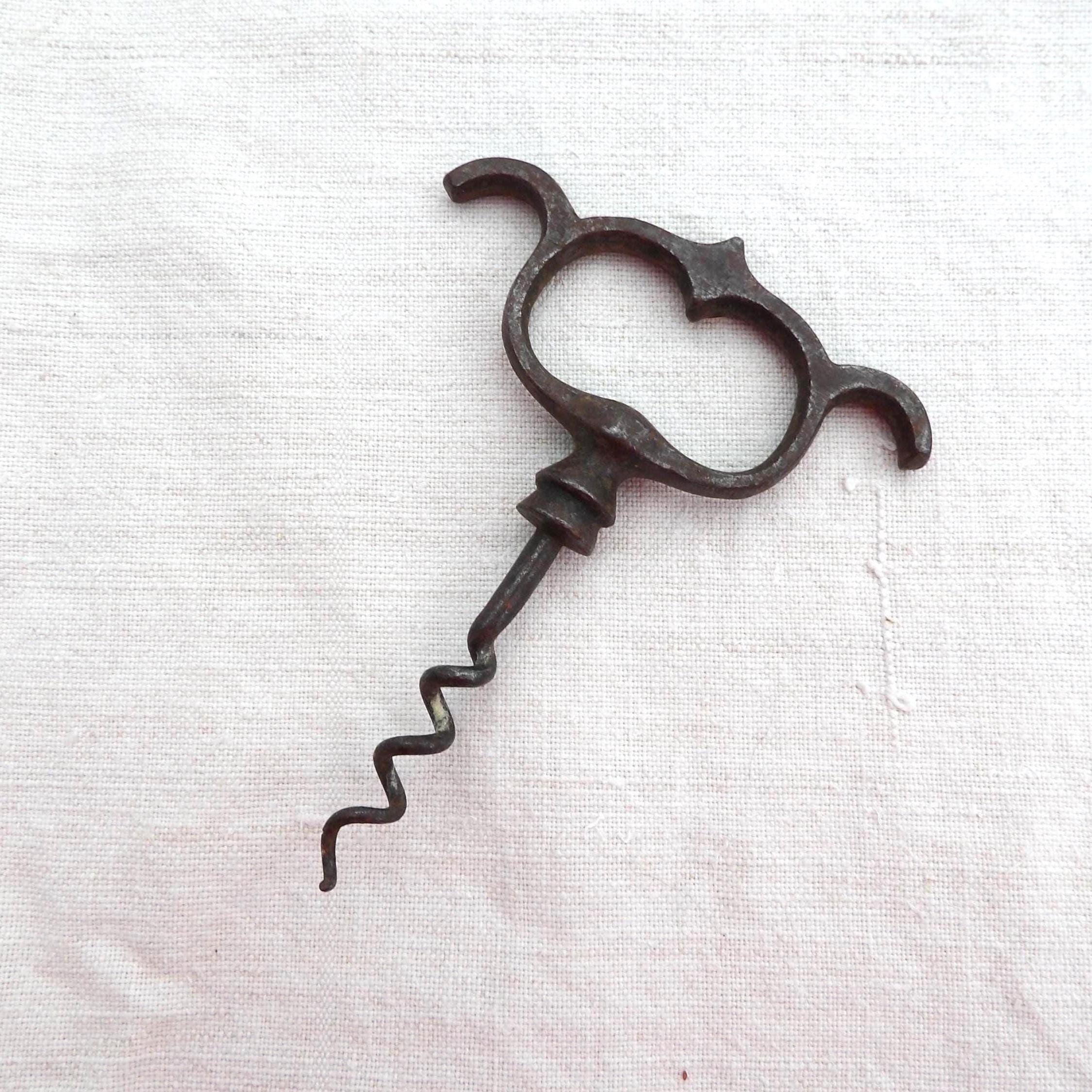 Vintage Cast Iron Corkscrew , Victorian Four Finger Bottle Opener - Etsy UK