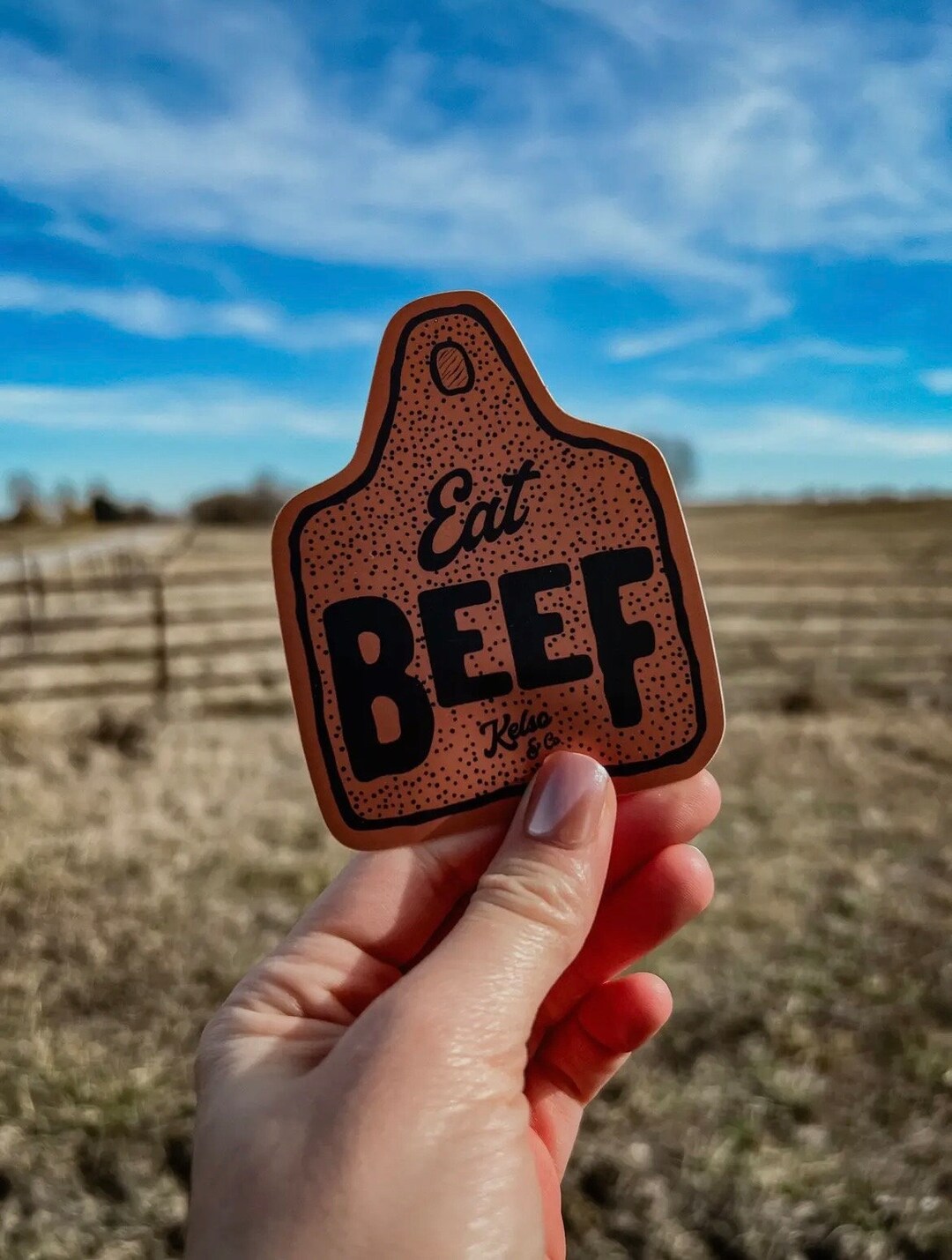 Eat Beef Decal Cattle Ranch Farm Bull Cow Cowboy Cowgirl Western Rodeo ...
