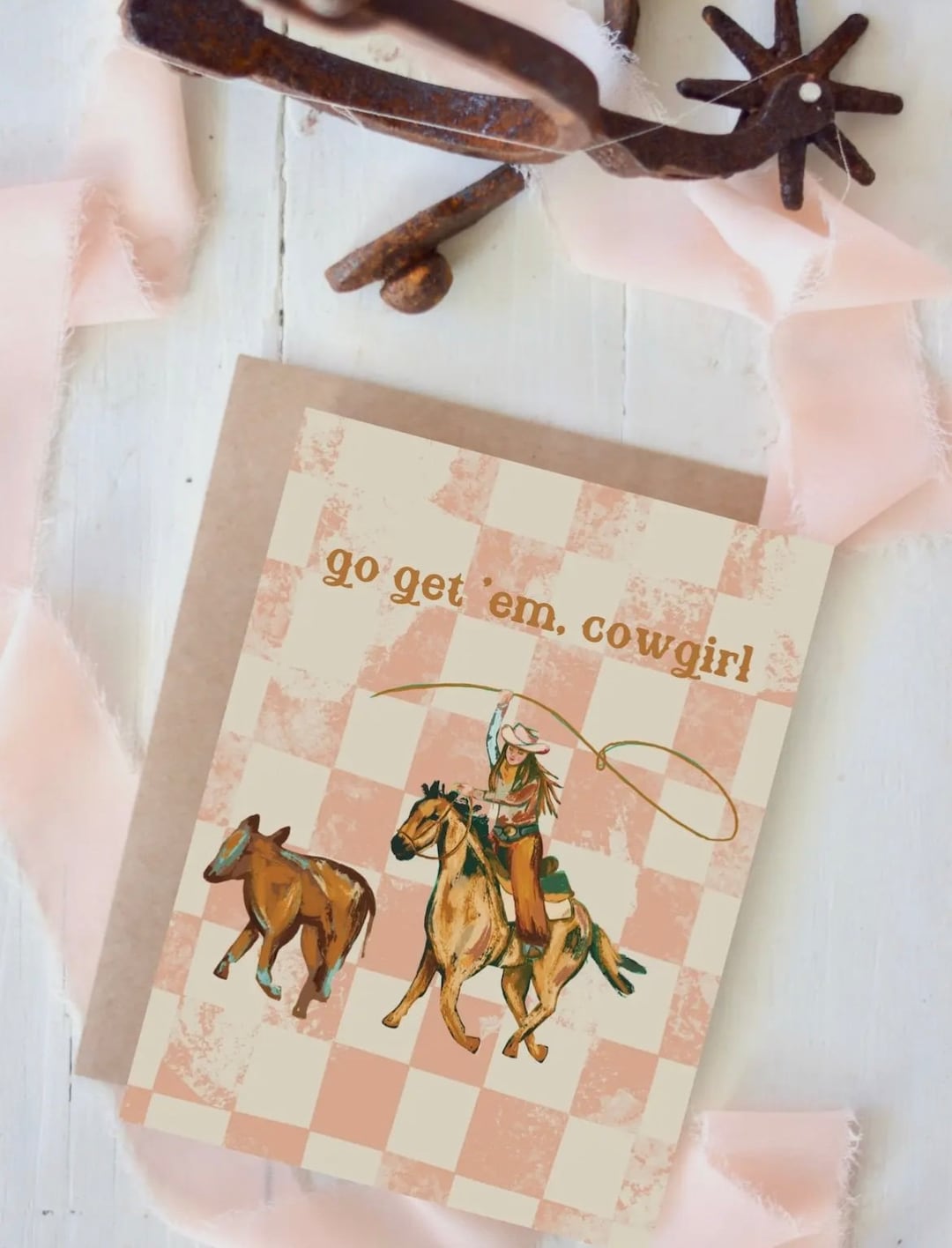 Happy Birthday Cowgirl Card Boots Western Greeting Card Rodeo Cowgirl ...