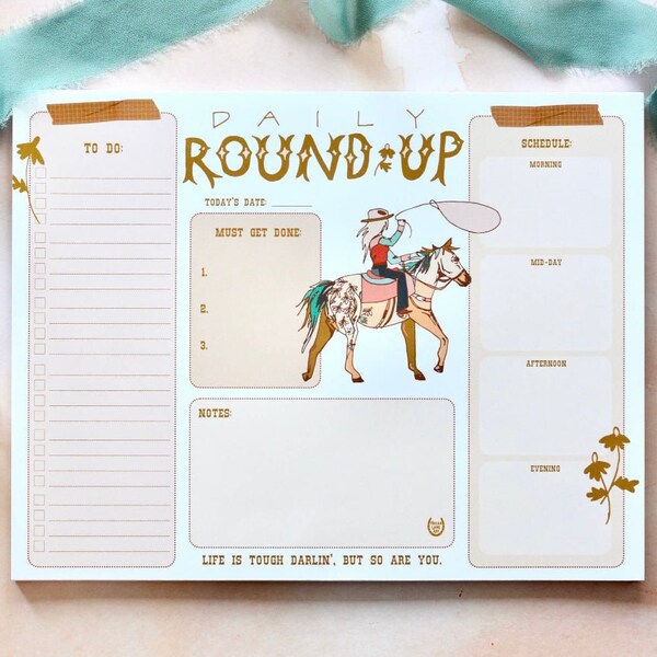 Western Planner - Etsy