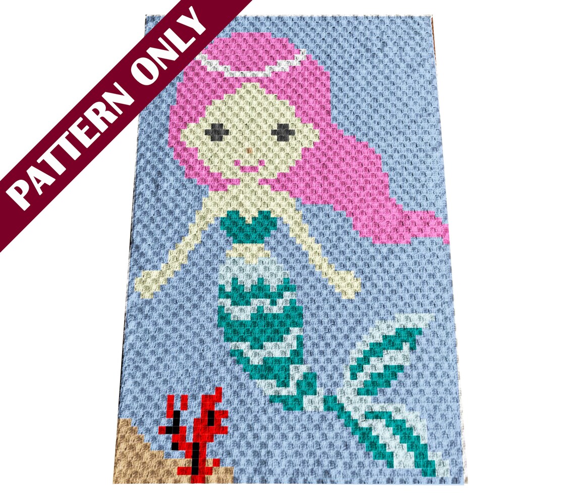 Mermaid C2C 3 | Etsy