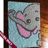 Mermaid C2C #6 Crochet Graphgan Pattern - Etsy
