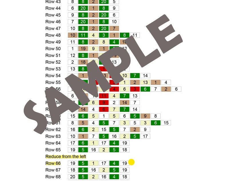 Personalized Baseball Crochet Graphgan Pattern: C2C Blanket (digital ...