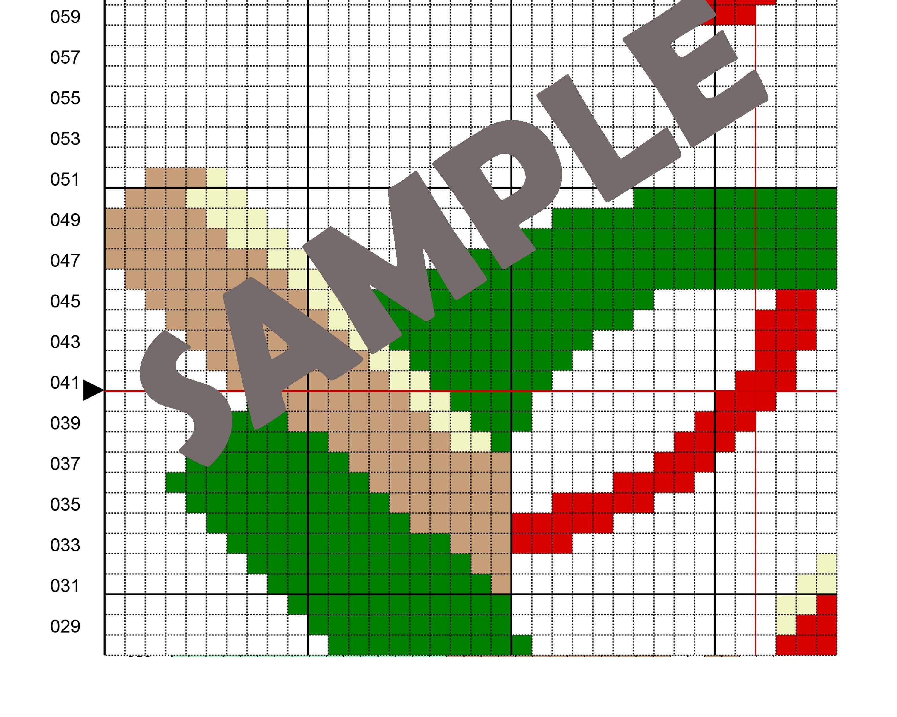 Personalized Baseball Crochet Graphgan Pattern: C2C Blanket (digital ...