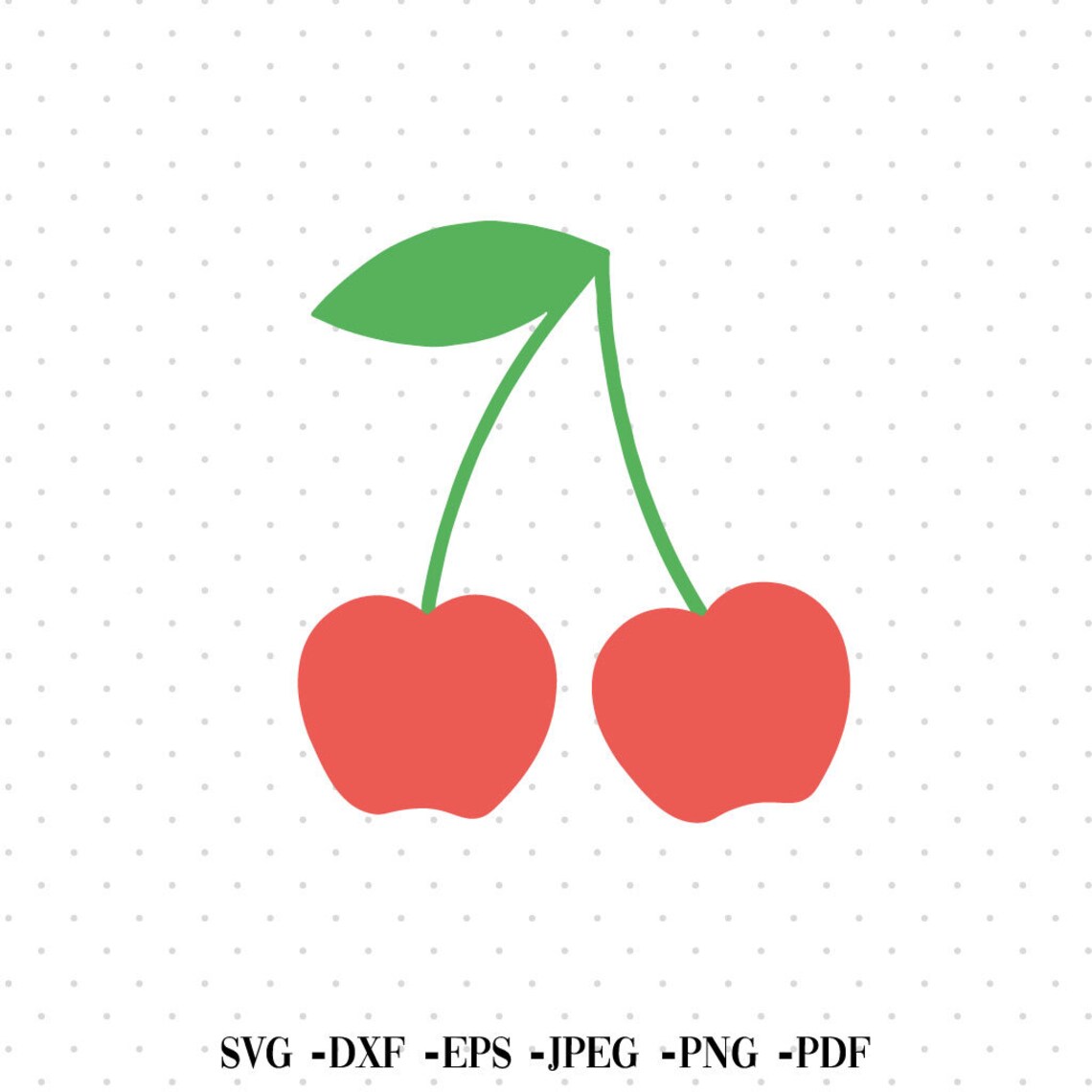 Cherry SVG, Cherry Clipart, Cherries Svg, Summer Svg, SVG Files, Svg ...