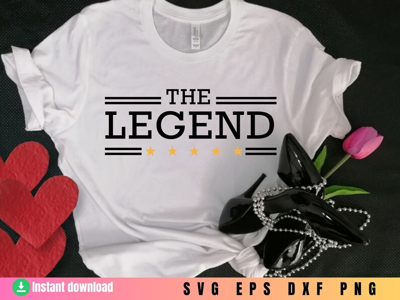 The Legend the Legacy SVG, Dad and Son SVG, Father's Day SVG, Cut File ...