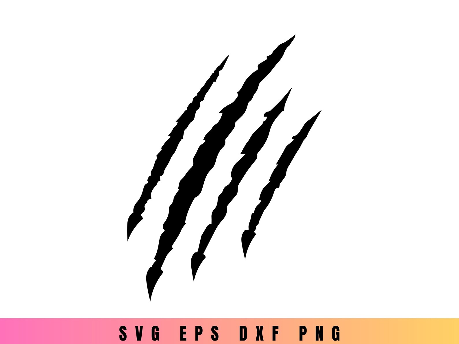 Claw Scratch Png, Claw Scratches Svg, Instant Download, Cricut ...