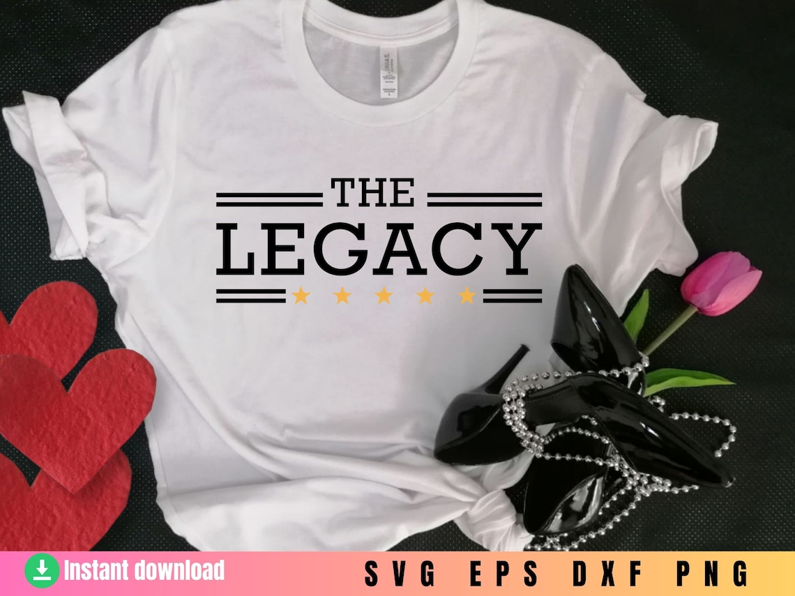 The Legend the Legacy SVG, Dad and Son SVG, Father's Day SVG, Cut File ...