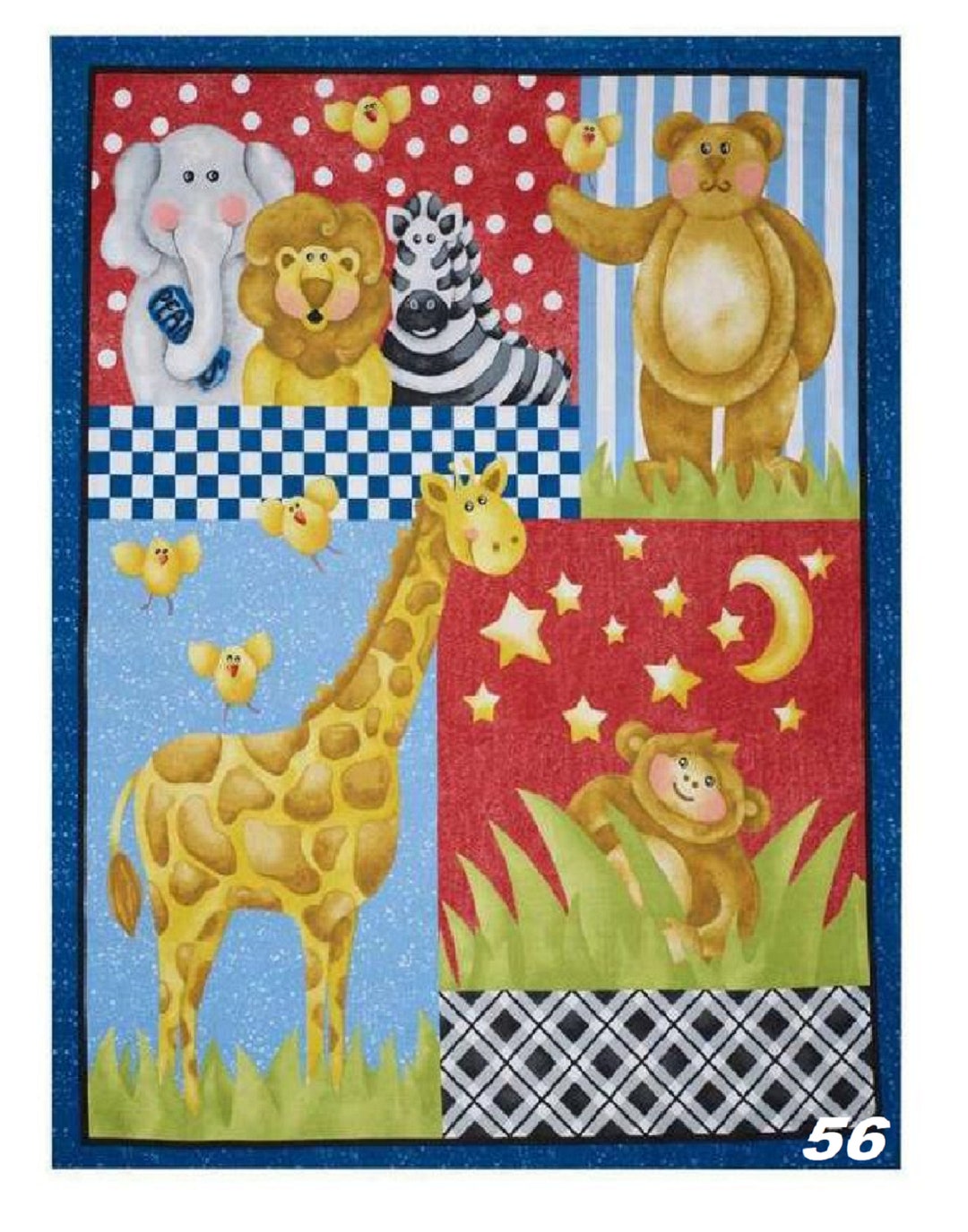 58 Baby Panel Fabric for Quilt FREESHIPPING - Etsy Israel