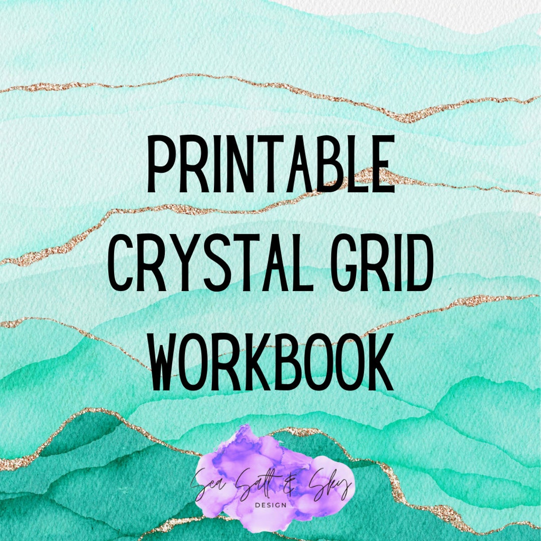 Sacred Geometry Crystal Grid Digital Download | Instant Access | 23 ...