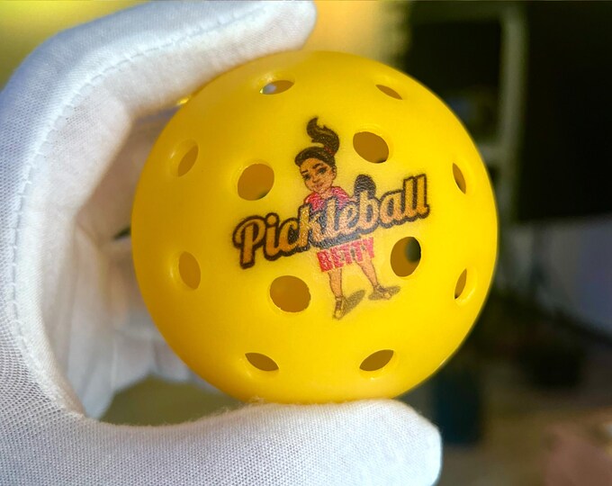 Personalized Chocolate Pickleball Paddle With Your Logo - Customized ...