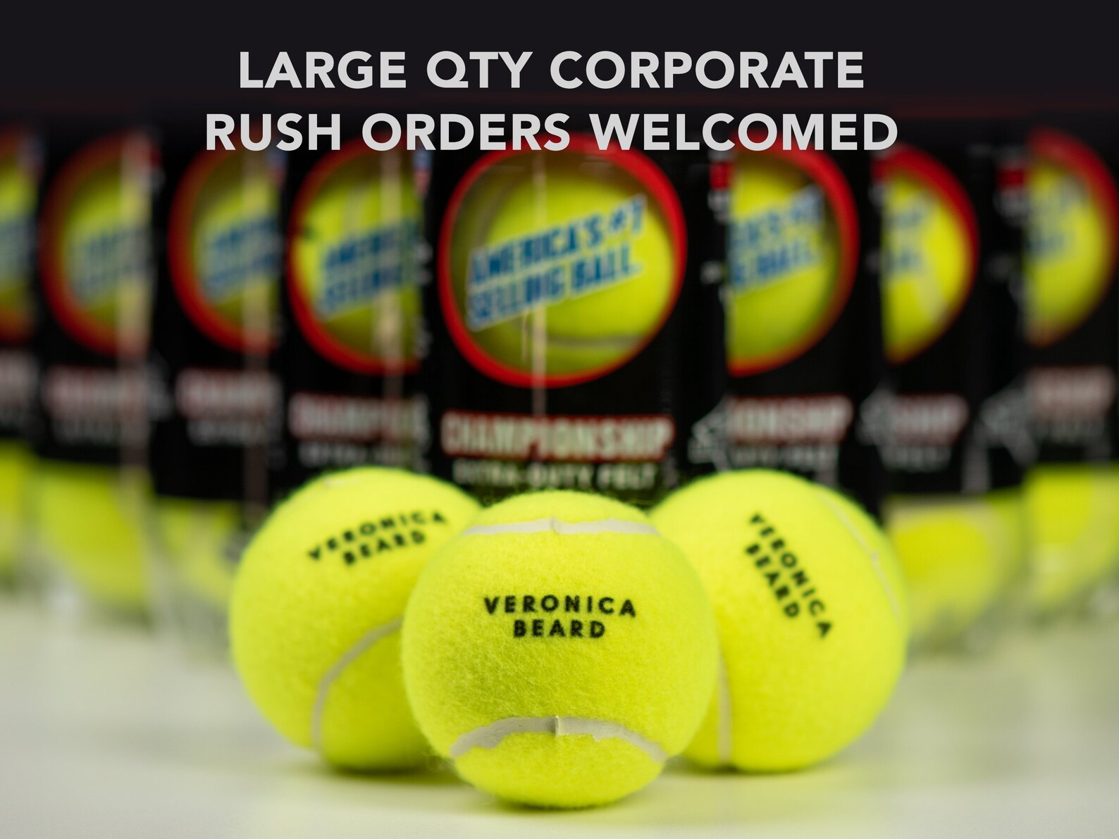 Personalized Tennis Balls: Unique Christmas Gifts. Give the - Etsy