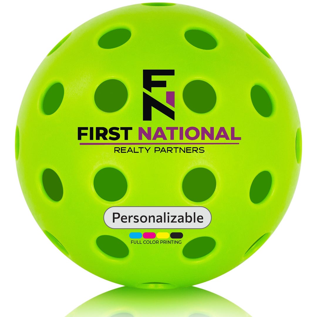 Custom Printed Pickleballs: Branded Corporate Event Giveaways - Etsy
